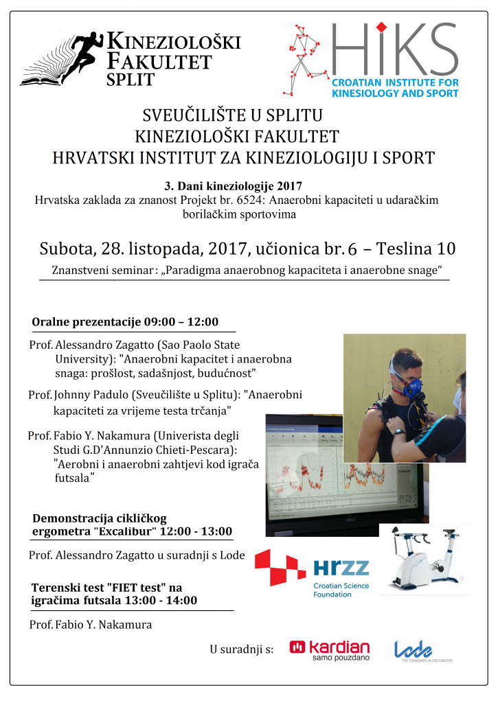 Znanstveni seminar: „Paradigma anaerobnog kapaciteta i anaerobne snage ...