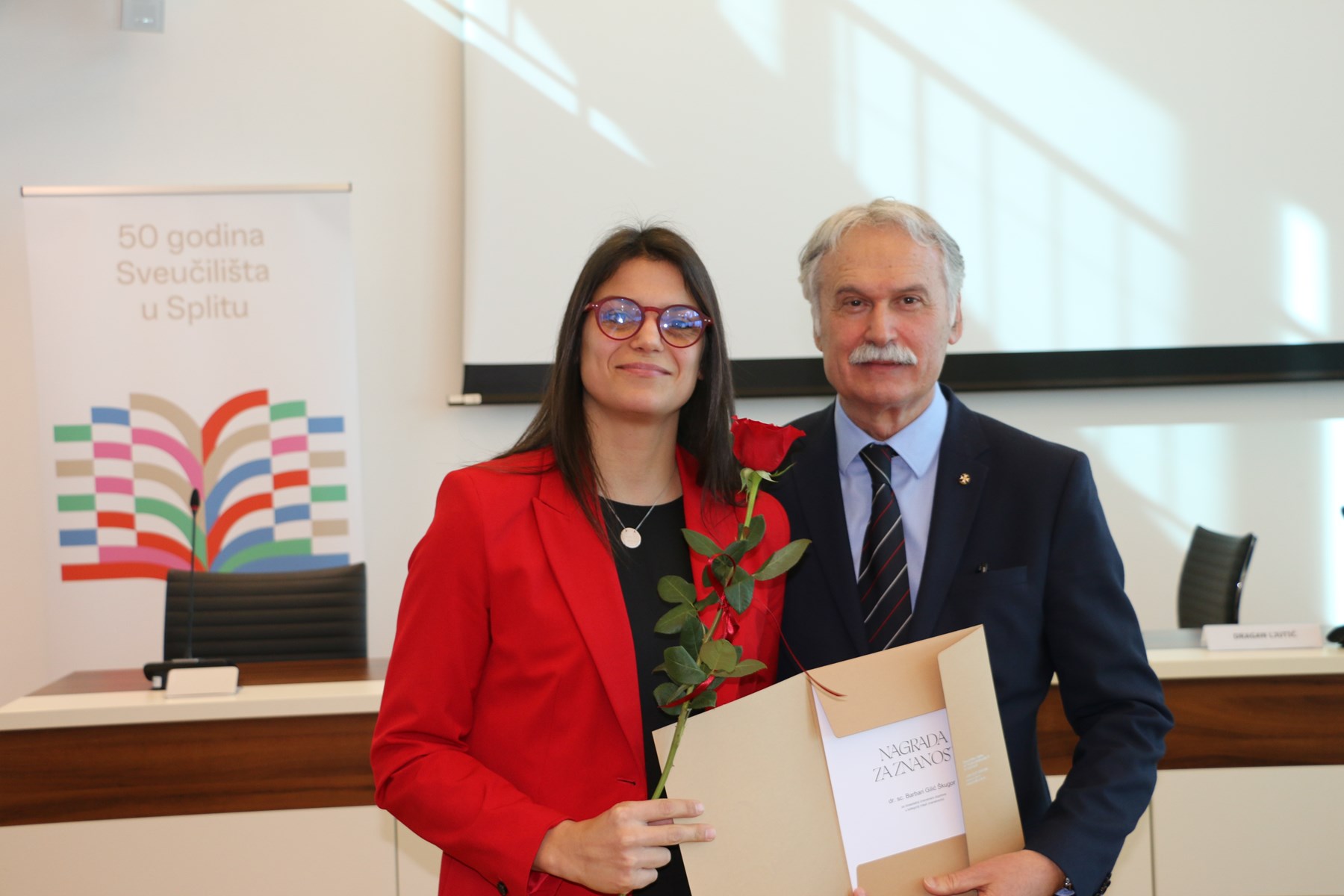 Svečana dodjela Nagrade za znanost Sveučilišta u Splitu za 2023. godinu ...